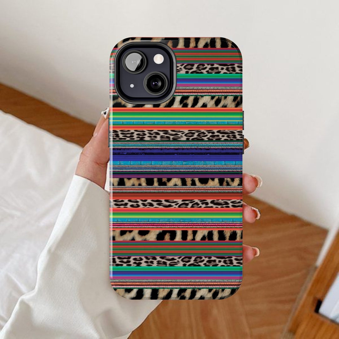 Western Serape Phone Case, Cowboy Strips iPhone Cases, Cowgirl Samsung Galaxy Cover, Rodeo ...