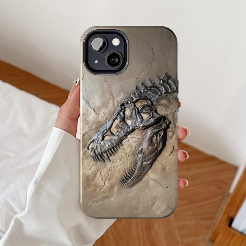 Fossil Bone Phone Case, Prehistoric iPhone Cover, Dinosaur Samsung ...