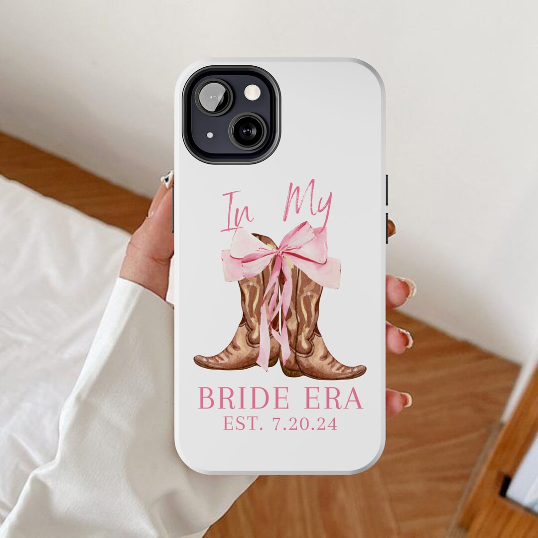 Bride to Be Phone Case, Coquette Bridal Phone Cases, Wedding Day Cover ...