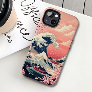 Japanese Waves Phone Case, the Great Wave off Kanagawa iPhone Cover ...