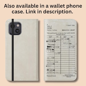 Library Card Phone Case Library iPhone Case Designs Library Gift Themed ...