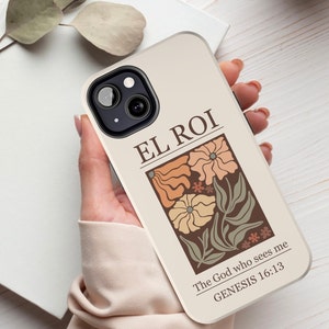 God El Roi Phone Case, Christ iPhone Cases, Christianity Design ...