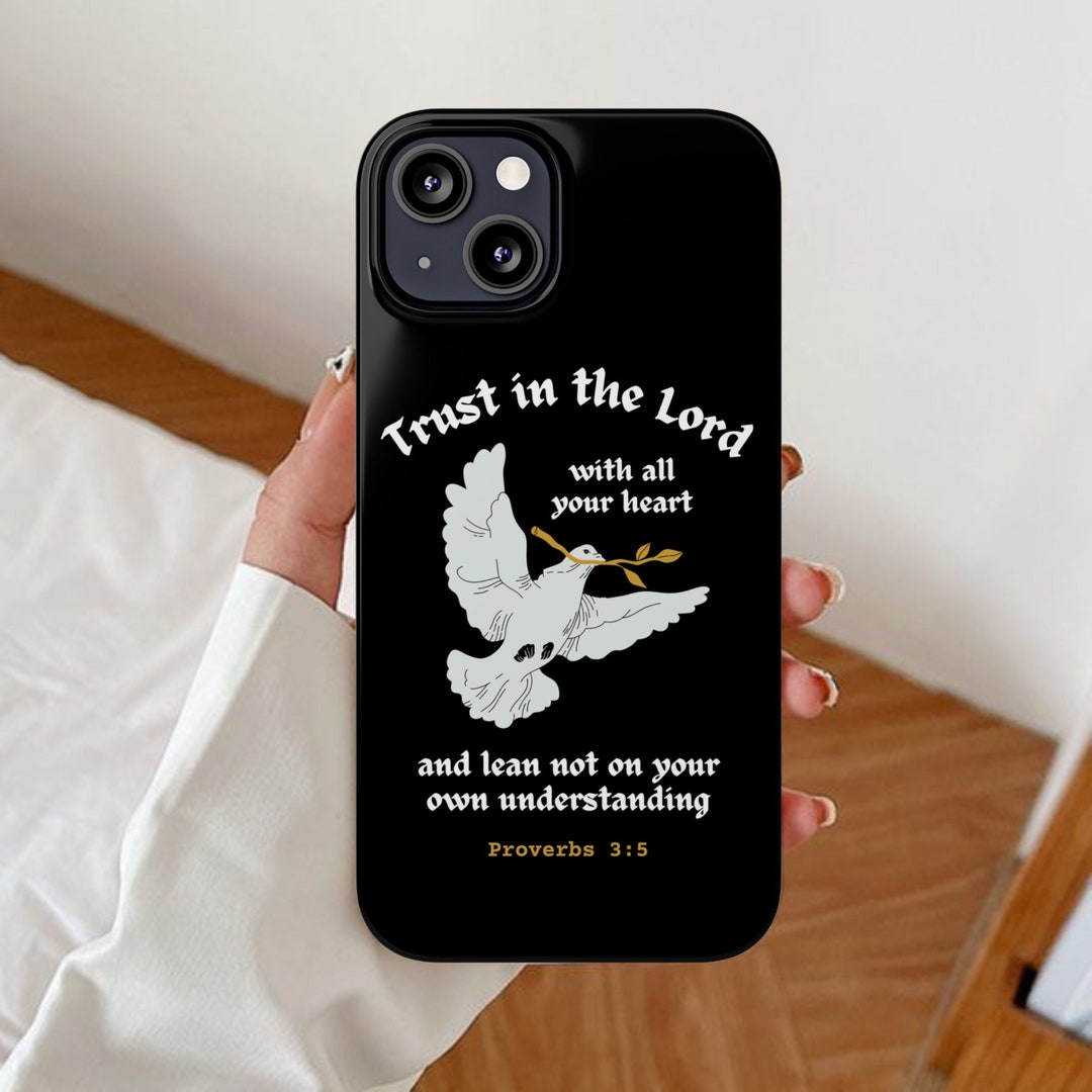 Bible Verse Phone Case, Christian Quote Gift, God Religious iPhone ...