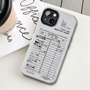 Library Card Phone Case Library iPhone Case Designs Library Gift Themed ...