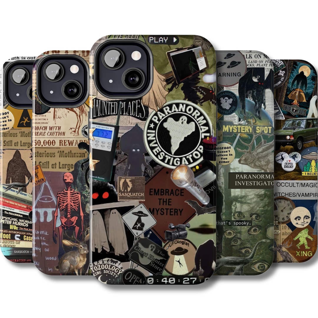 Folklore Phone Case, Cryptidcore, Mystery iPhone Cover, Cryptid Samsung ...