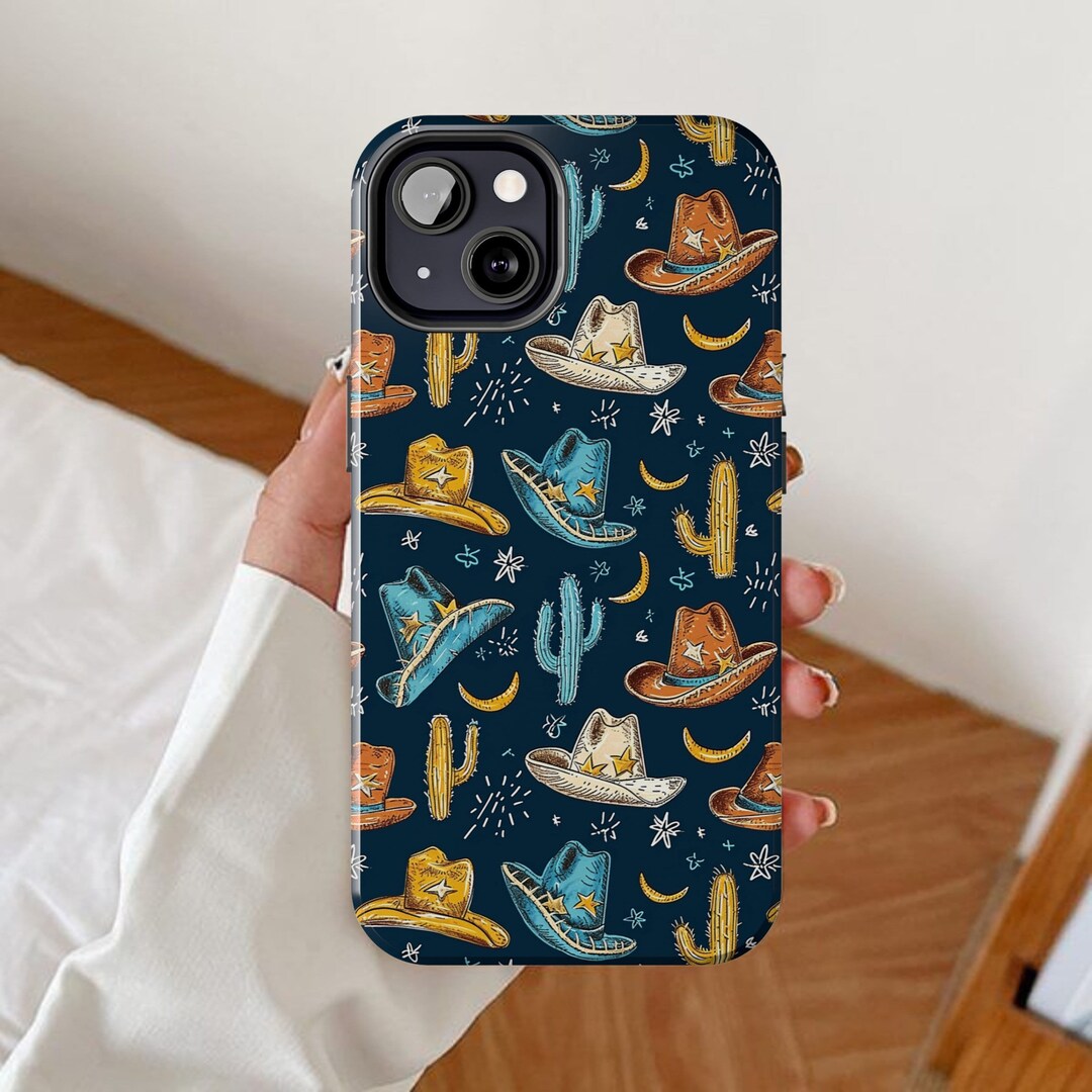 Cowboy Hat Phone Case, Rodeo iPhone Cases, Western Style Gift Idea ...
