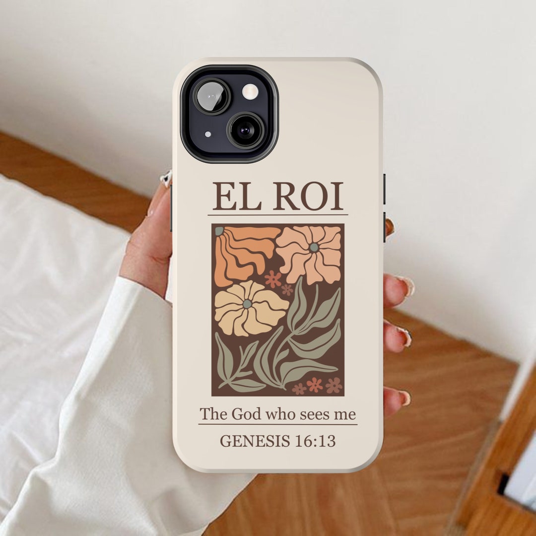 God El Roi Phone Case, Christ iPhone Cases, Christianity Design ...