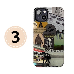 Folklore Phone Case, Cryptidcore, Mystery iPhone Cover, Cryptid Samsung ...