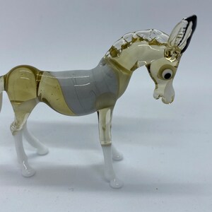 Handmade Glass Donkey - Etsy