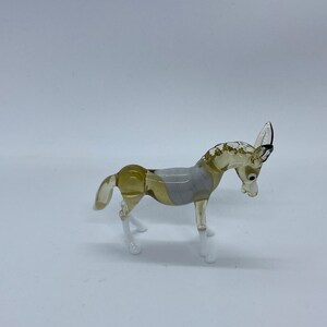Handmade Glass Donkey - Etsy
