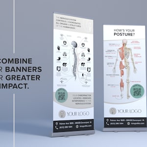 POSTURAL ASSESSMENT (chiropractic Banner) - Etsy