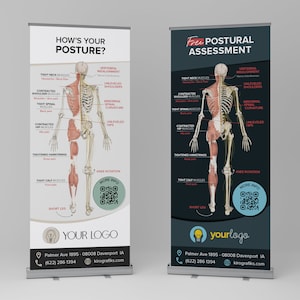 POSTURAL ASSESSMENT (chiropractic Banner) - Etsy