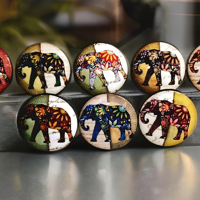 Elephant Knob - Etsy
