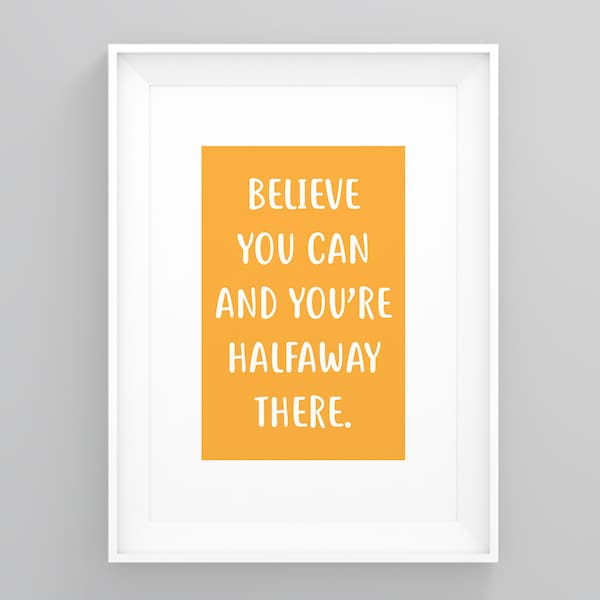 Youre Halfway There - Etsy