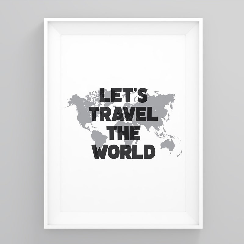 Travel Journey Wall - Etsy UK