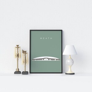 Meath Travel Gift, Newgrange, Travel Poster, Donore Travel Poster ...