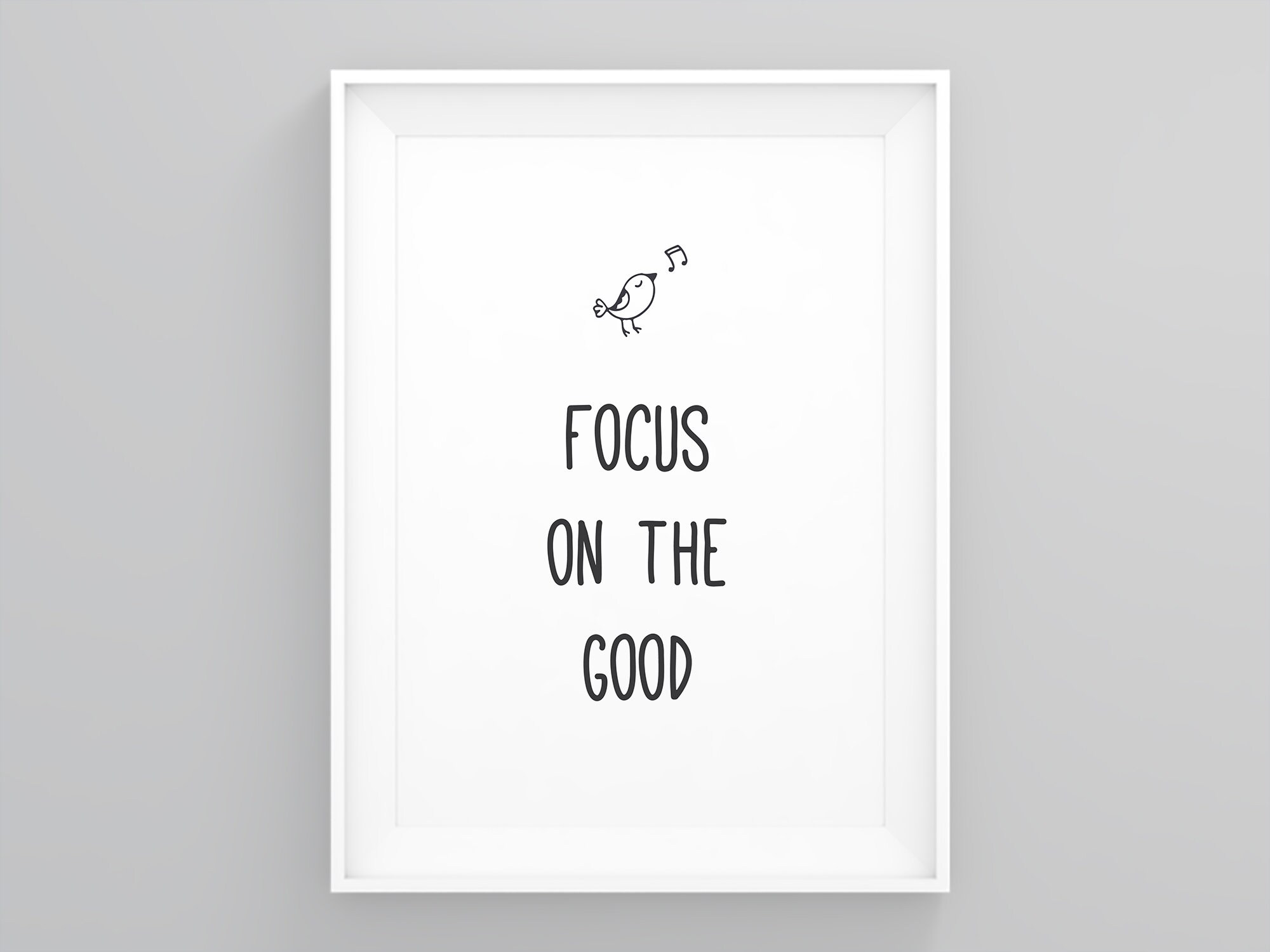 Focus on the Good Gift Ideas Gifts for Men Modern Art - Etsy