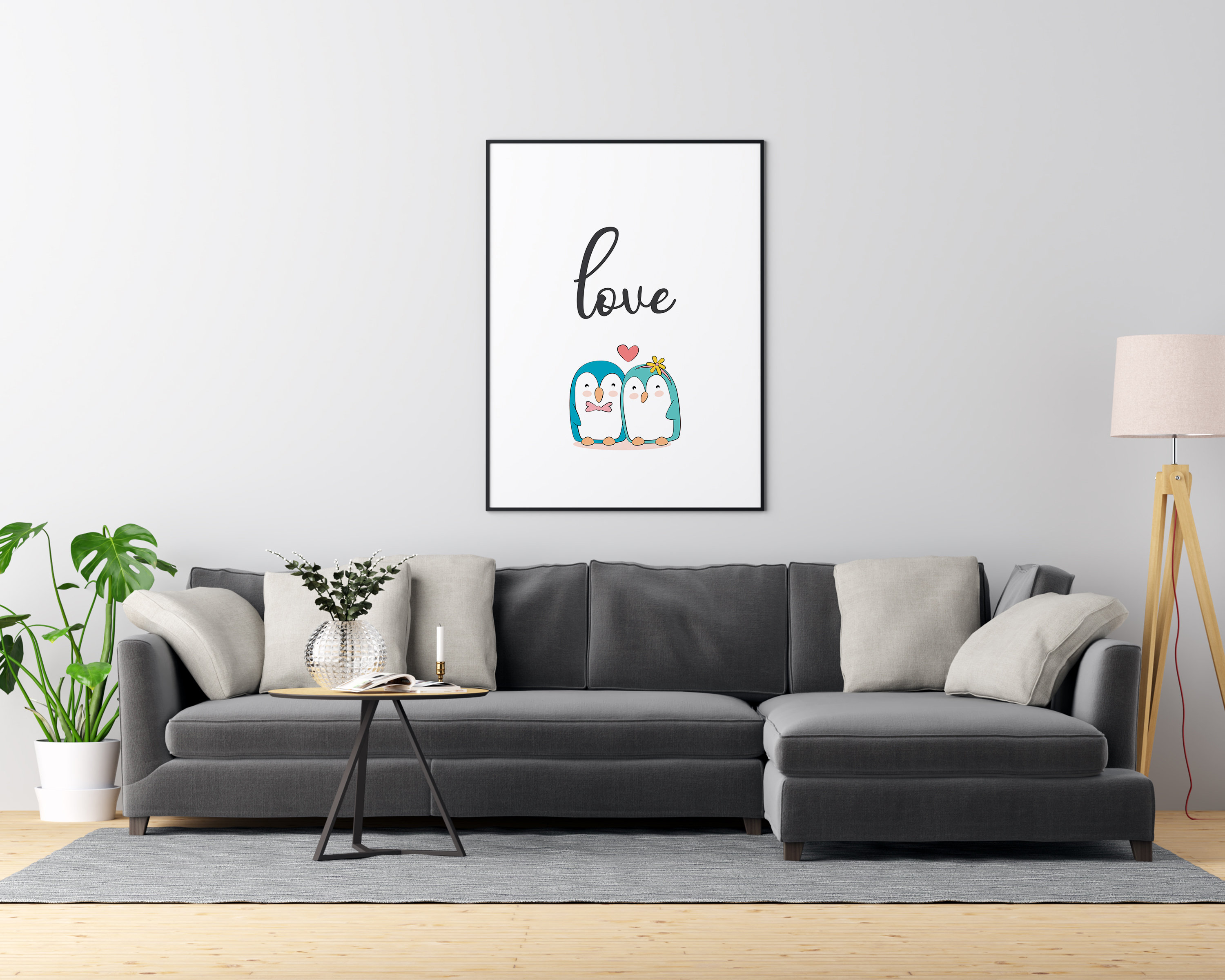 Love Love Art Poster Heart Art Print Love Print Gifts for - Etsy