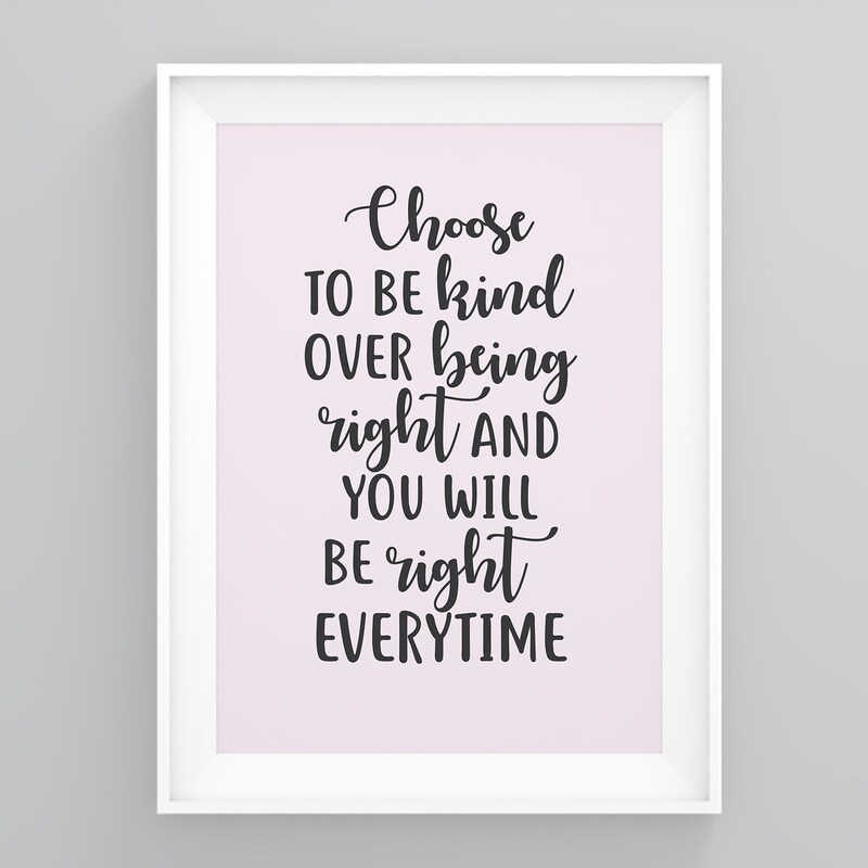 Choose Kind - Etsy