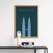 Malaysia Travel Poster Petronas Towers Kuala Lumpur Travel - Etsy