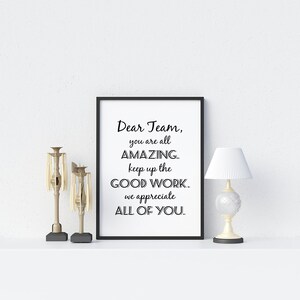 Dear Team You Are Amazing Keep up the Good Work We Appriciate All of ...