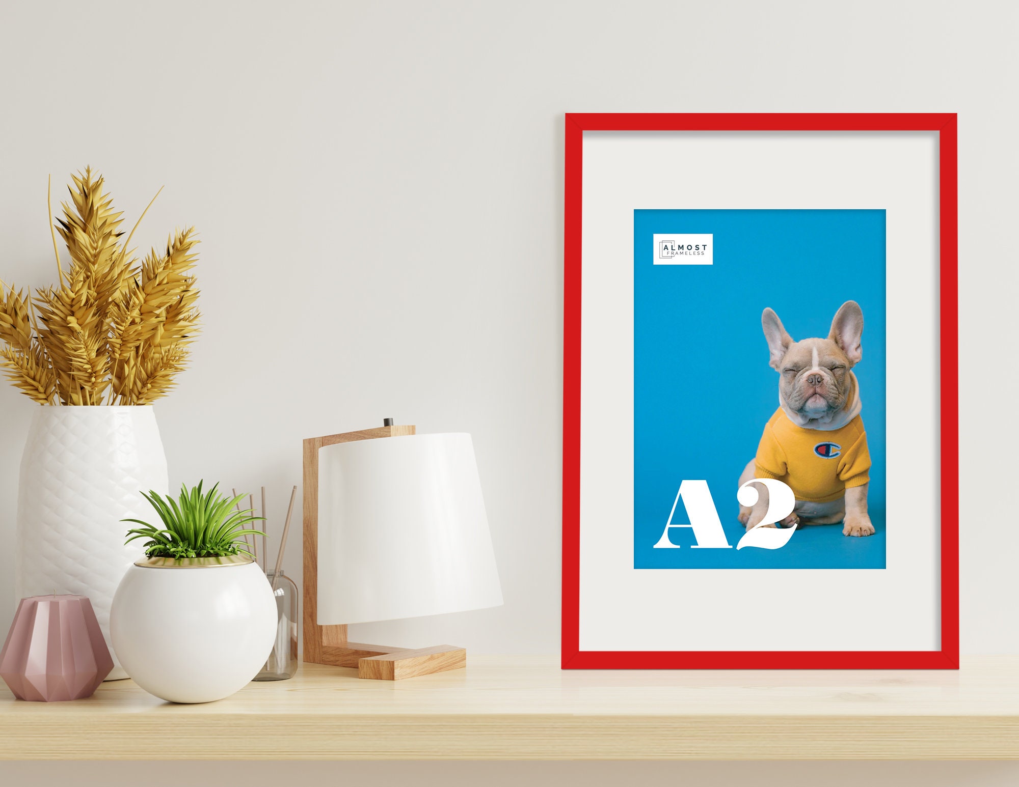 A2 Red Picture Frame Large A2 Poster Frame Photo Frame Red - Etsy UK