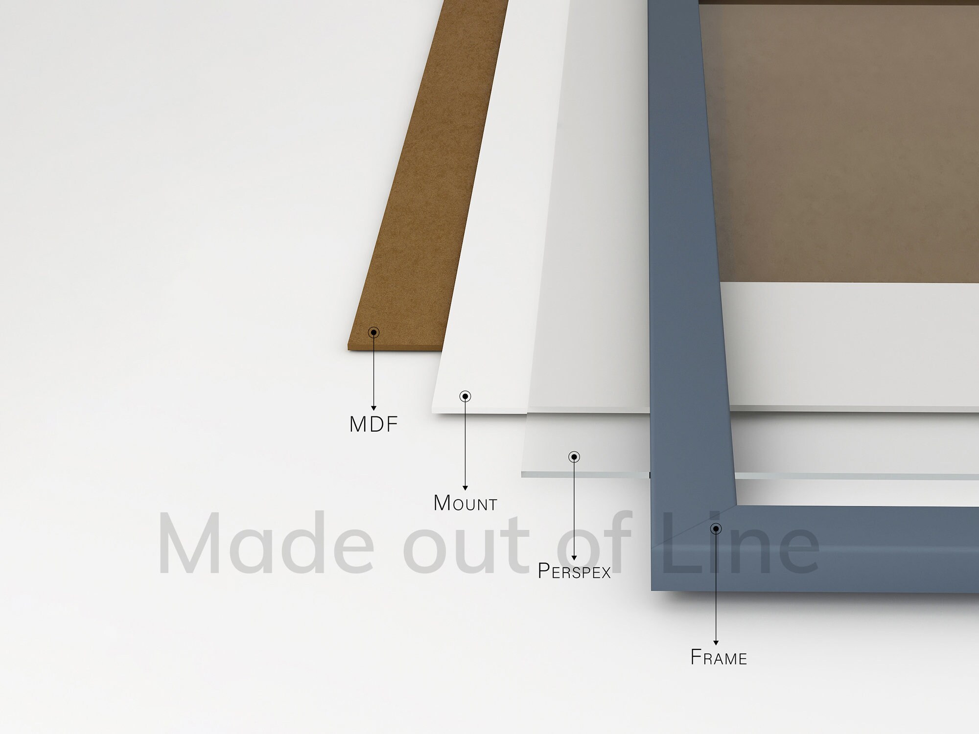 A2 Grey Picture Frame Large A2 Poster Frame Photo Frame Grey - Etsy UK