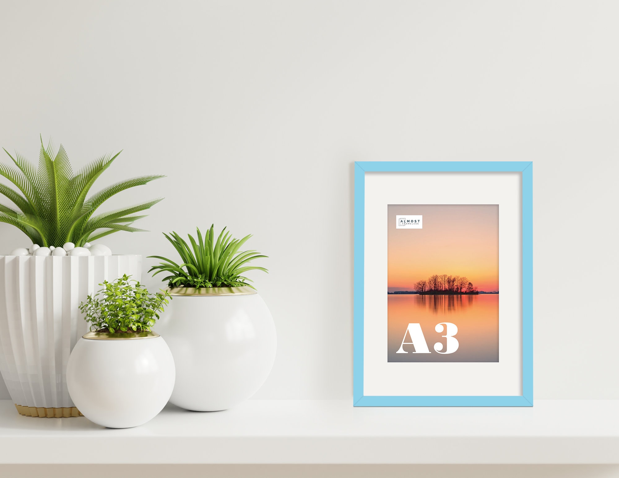 A3 Light Blue Picture Frame A3 Poster Frame Photo Frame | Etsy