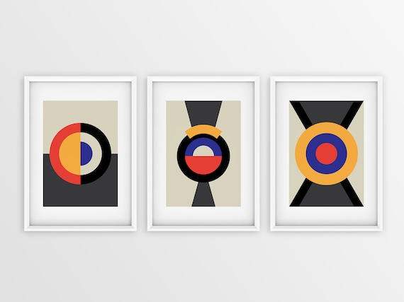 Half Circles With Square Background Half Circles Inside | Etsy