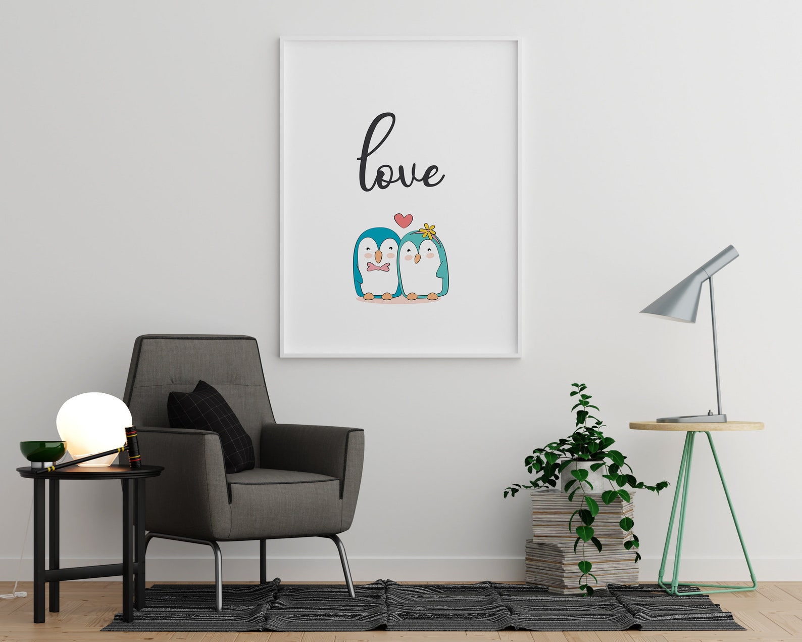 Love Love Art Poster Heart Art Print Love Print Gifts for - Etsy