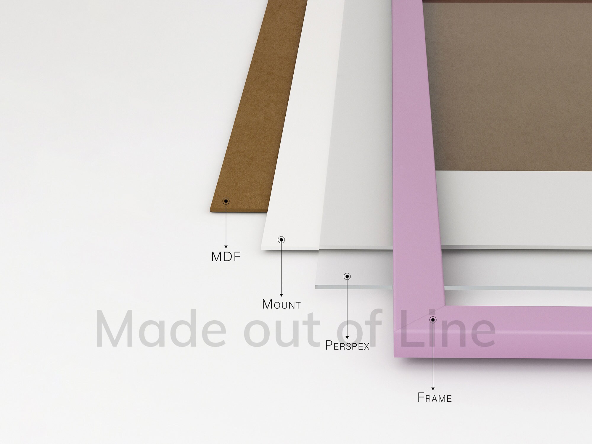 A2 Lilac Picture Frame Large A2 Poster Frame Photo Frame | Etsy