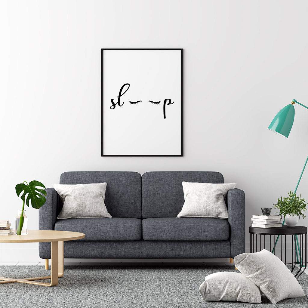 Sleep Cool Bedroom Prints Girly Bedroom Prints Apartment | Etsy