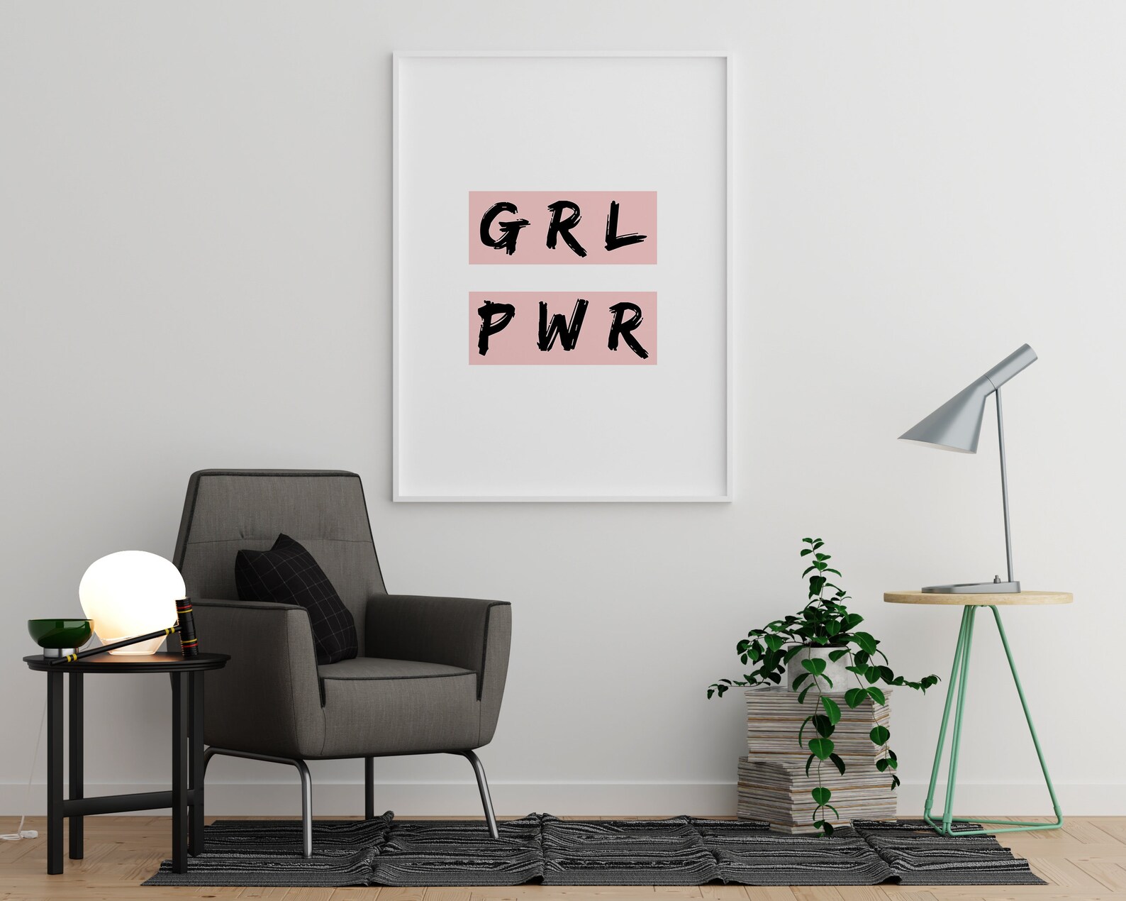 Grl Pwr Women Power Girl Power Art Print Strong Women - Etsy