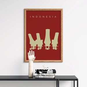 Indonesia Travel Print, Tana Toraja Indonesia Travel Poster, Indonesia ...