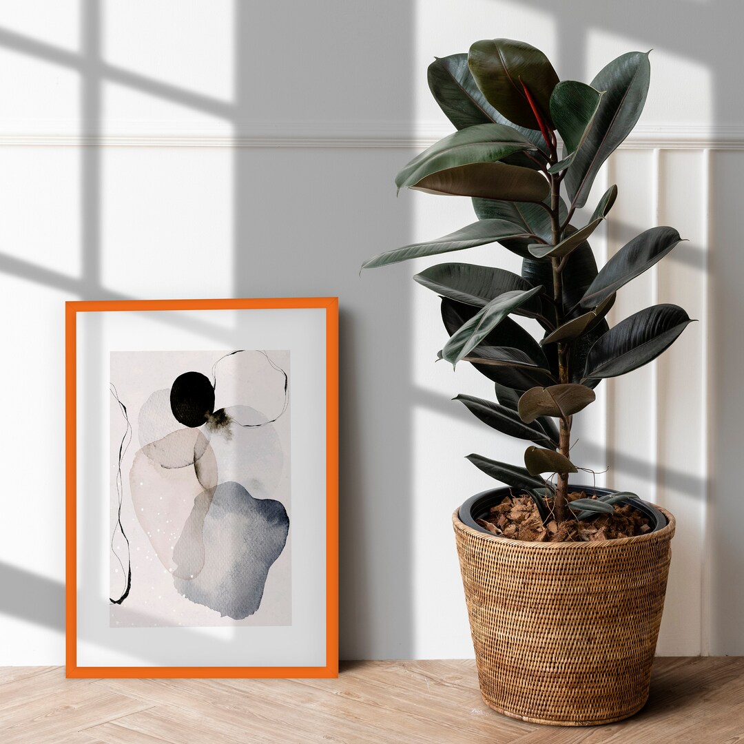 A2 A3 A4 A5 A6 Orange Picture Frames With Mounts, Orange Décor, Thin ...