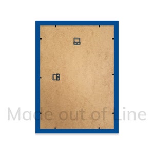 A3 Blue Picture Frame, A3 Poster Frame, Photo Frame Blue A3 Size, Wall ...