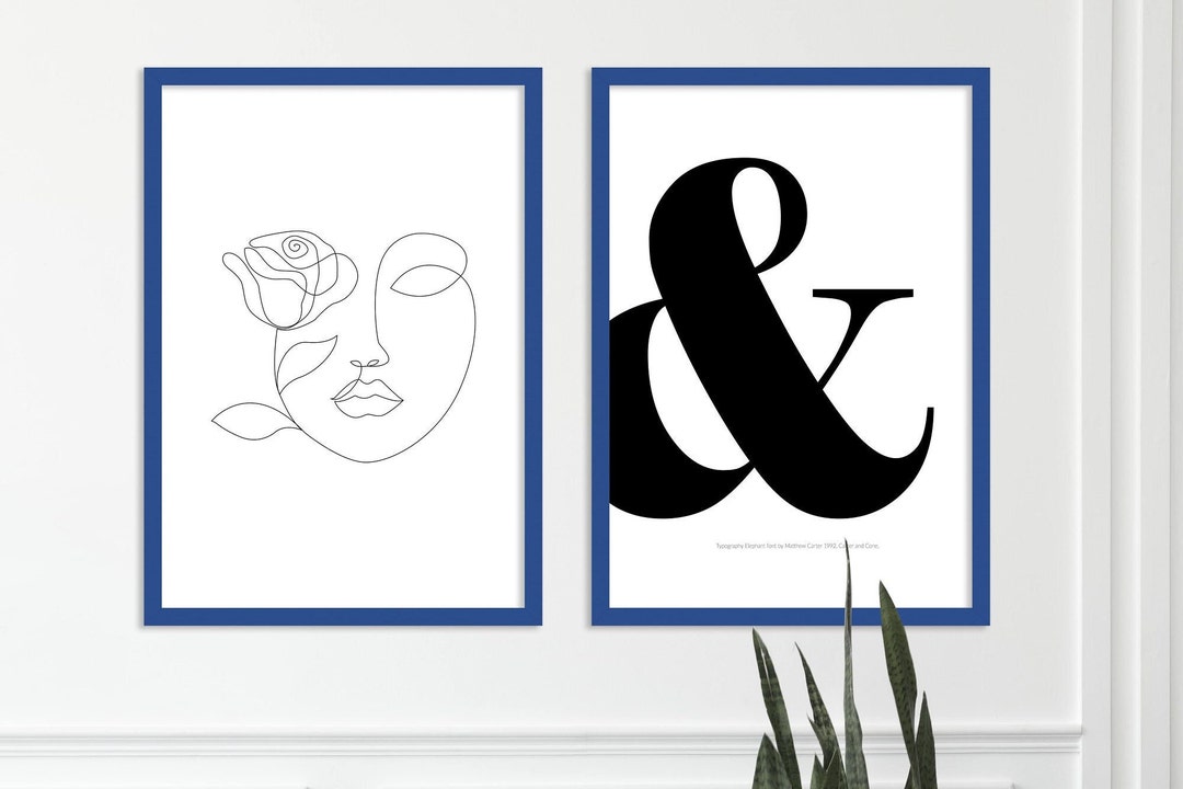 A2 / A3 / A4 / A5 Dark Blue Picture Frames, Handmade in the UK Photo ...