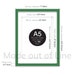 Green Picture Frame, A2 A3 A4 A5, Modern Frame Art, Thin Picture Frame ...