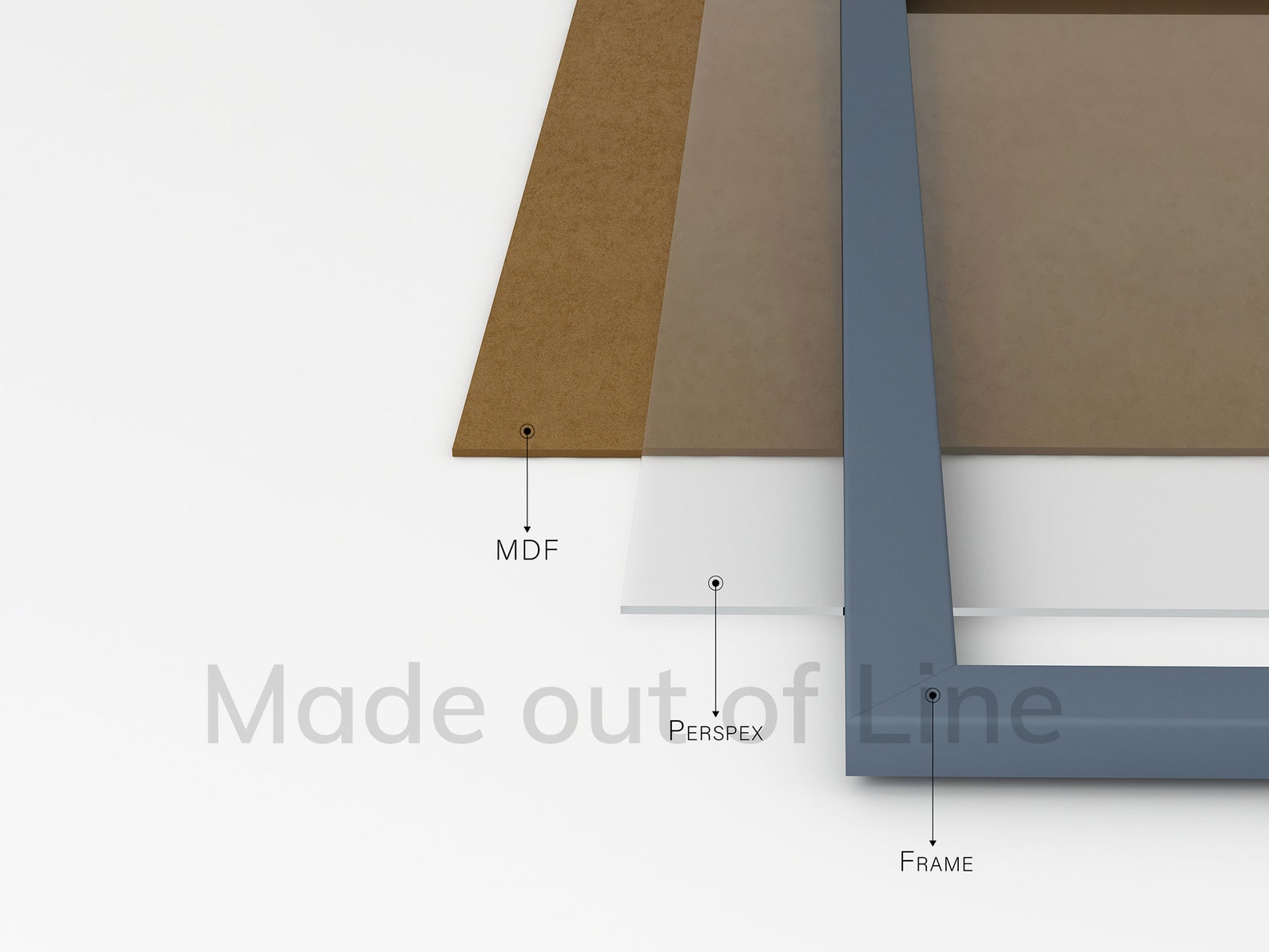 A2 Grey Picture Frame Large A2 Poster Frame Photo Frame Grey - Etsy UK