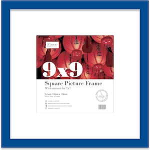 Square Picture Frames With Mounts 5x5 / 6x6 / 7x7 / 8x8 / 9x9 / 10x10 ...