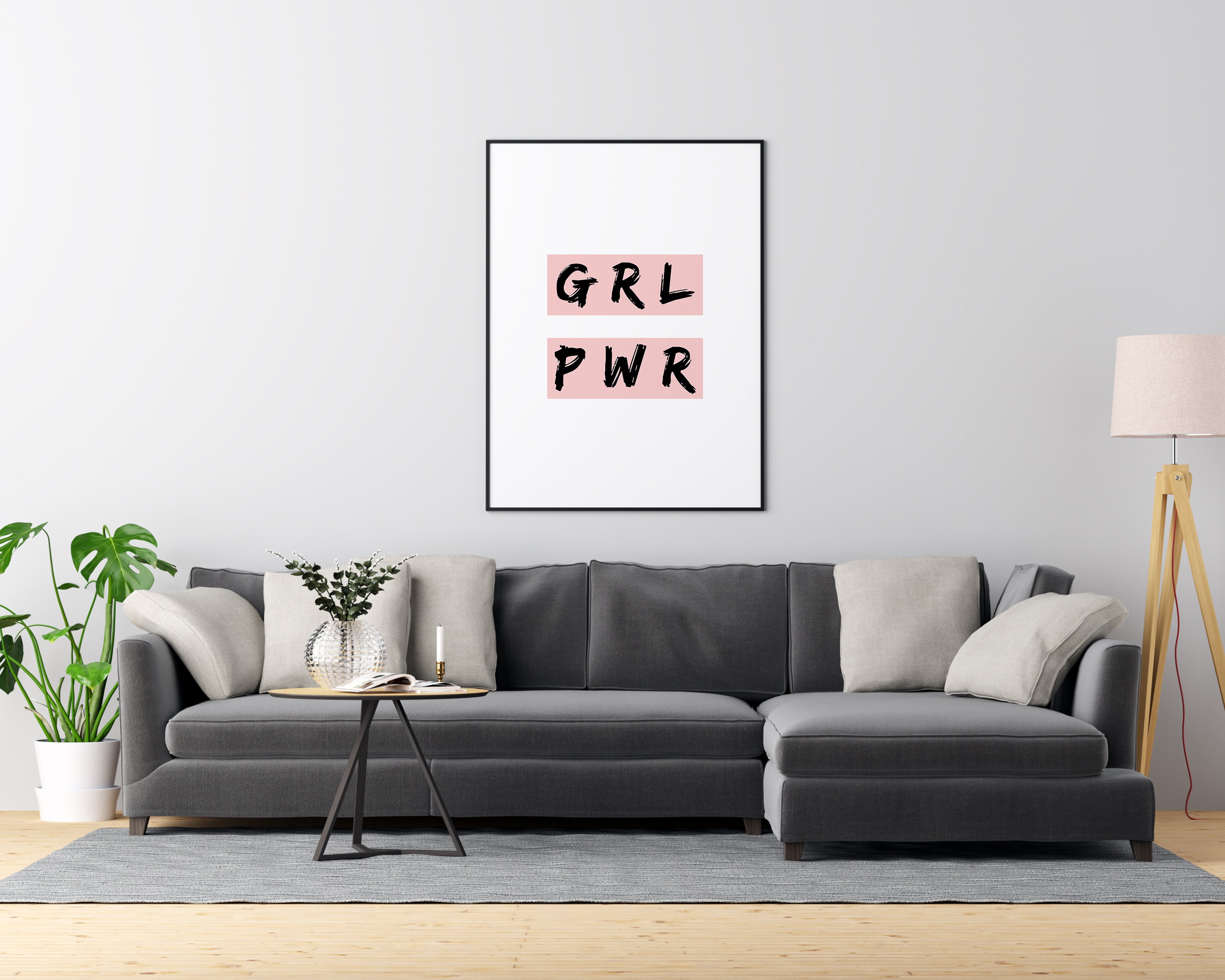 Grl Pwr Women Power Girl Power Art Print Strong Women | Etsy