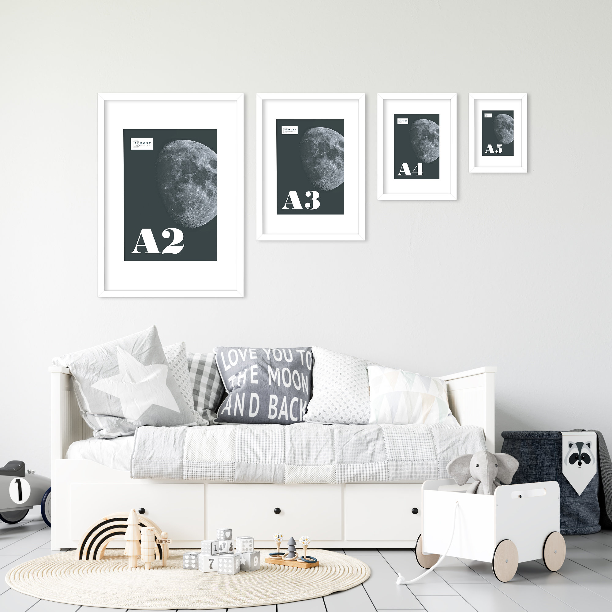 White Photo Frame A5 A4 A3 A2 White Picture Frame White | Etsy