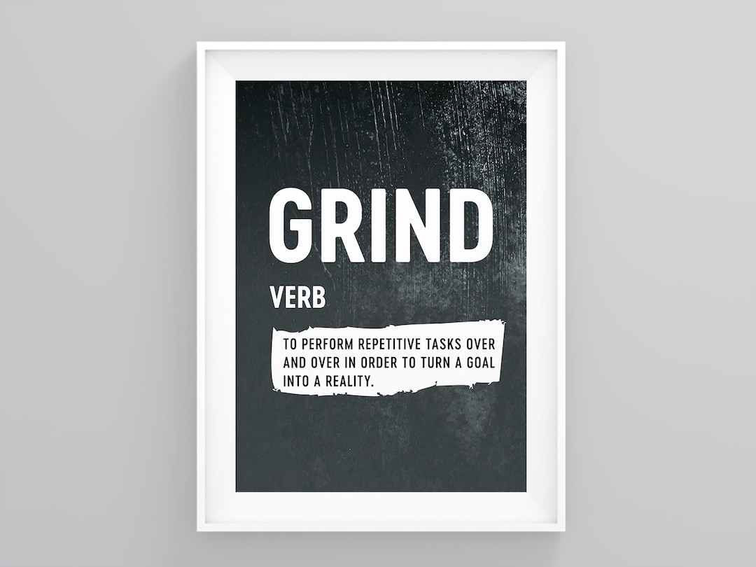Grind Verb, Exercise Motivation, Gym Junkie, Workout Motivation, Gift ...
