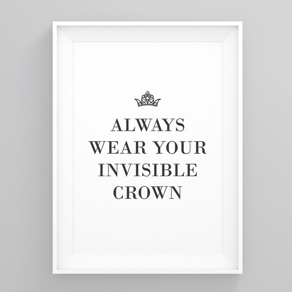 Crown Poster - Etsy
