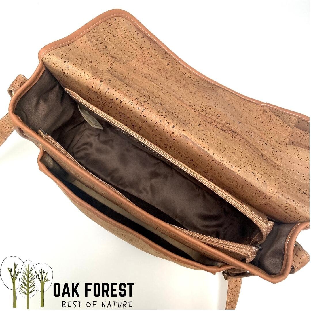 Sorbonne Cork Shoulder Bag Vegan Cork Satchel Vegan Cork - Etsy