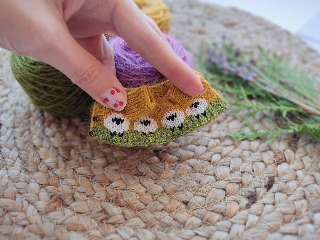 Sheep Sweater for Maileg Mouse on Easter, Cardigan for Little Sister ...