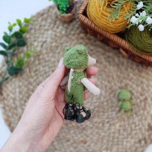 Frog Clothes Set for Little Sister Maileg Mouse, Toad Hat for Big ...