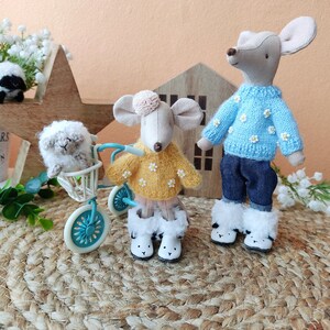 Miniature Sheep Boots for Maileg Mouse on Easter / Clothes for Big and ...