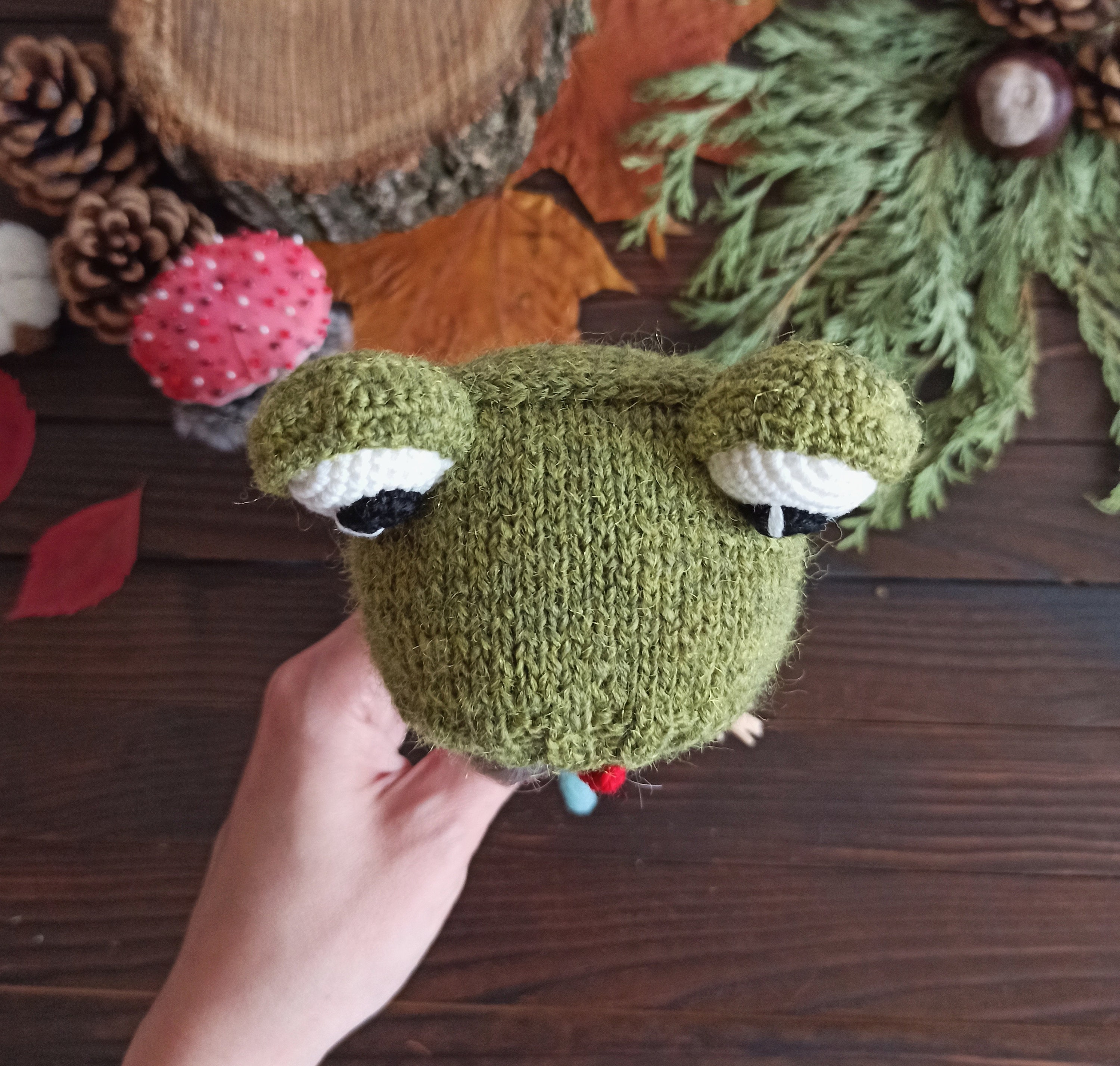 Paola Reina Frog Helmet / Toad Bonnet for Little Darling | Etsy