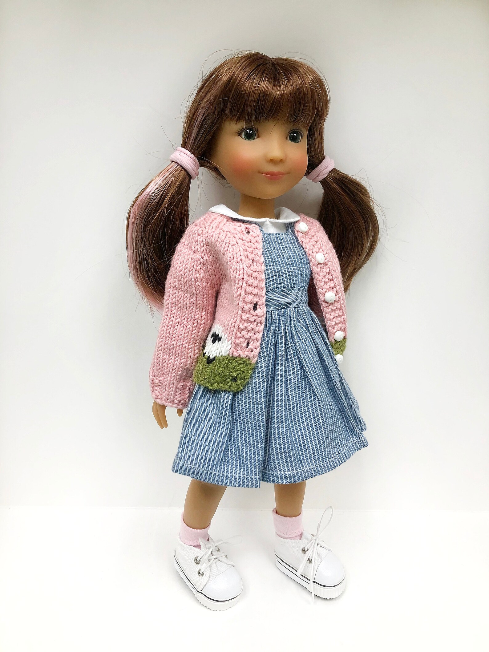 Ruby Red Siblies Sheep Sweater for Easter Blue Cardigan for - Etsy